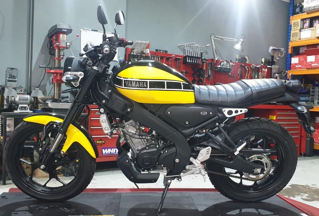Yamaha XSR 125 2022 Impact Yellow Unboxing | atelier-yuwa.ciao.jp
