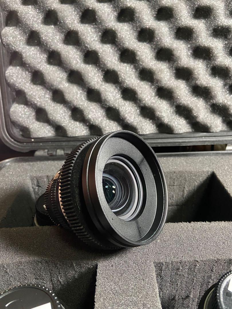 Nikon Cine modded lens set, Photography, Video Cameras on Carousell