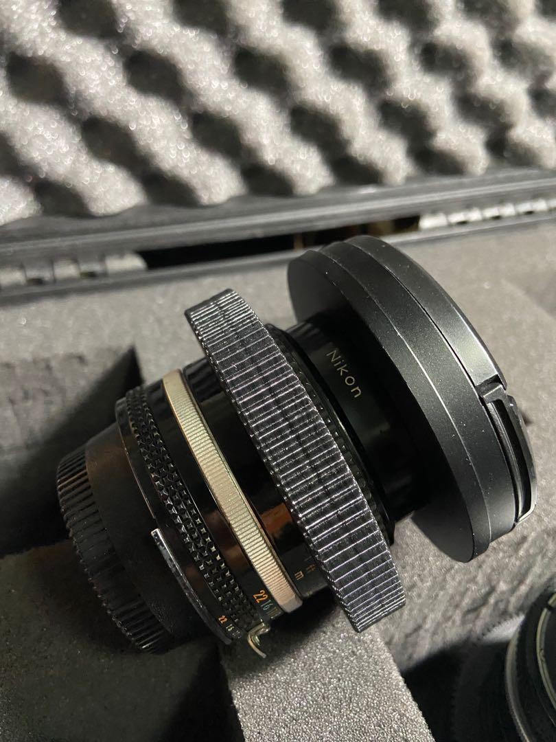 Nikon Cine modded lens set, Photography, Video Cameras on Carousell