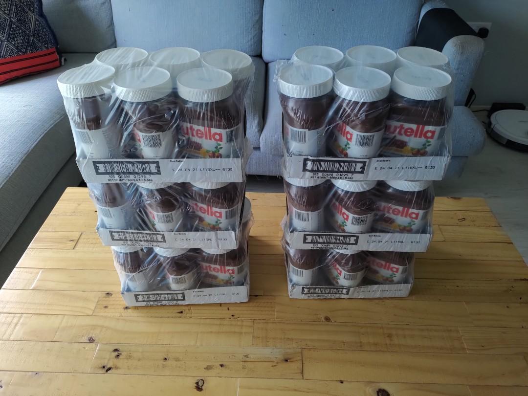 Nutella 900g X 6 Cartons Halal, Food & Drinks, Packaged & Instant Food ...
