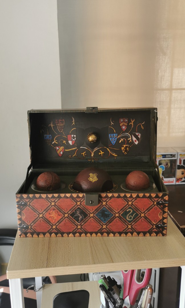 Official Licensed Harry Potter Quidditch Set, Hobbies & Toys, Toys ...