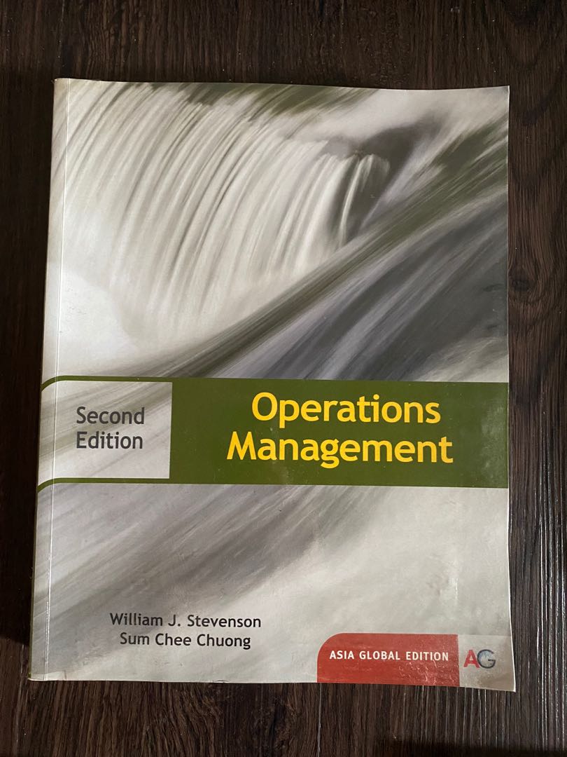 Operations Management, Books & Stationery, Textbooks, Professional ...