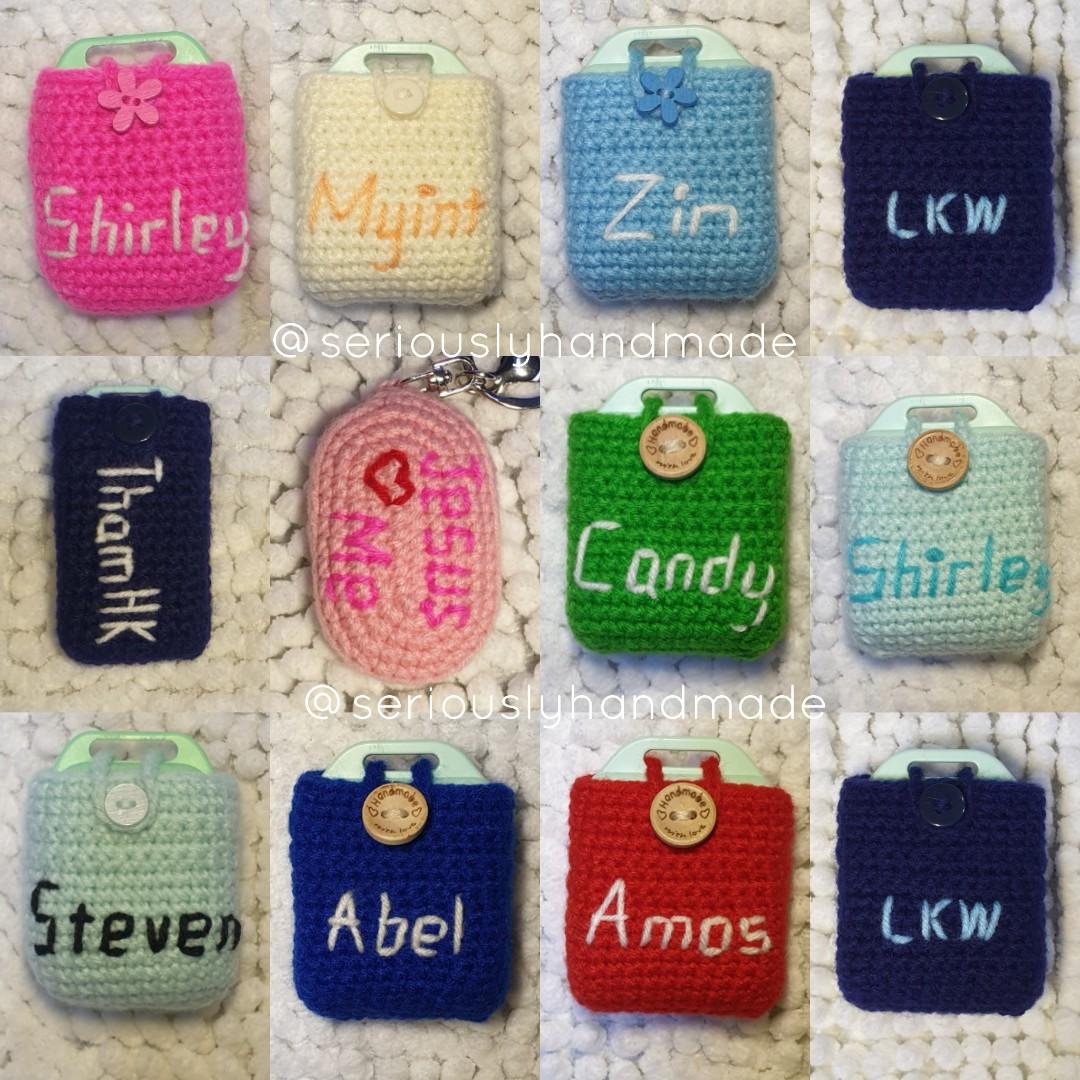 Personalized Crochet Trace Together Token Case / Cover for all 4 token ...