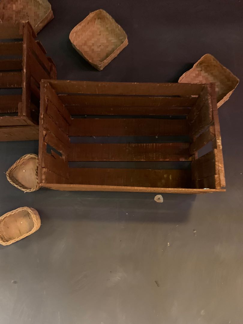 Peti Pallet Kayu, Perabotan Rumah di Carousell