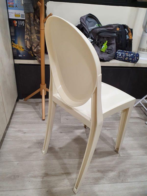 Philip Starks inspired acrylic chairs, Furniture & Home Living ...