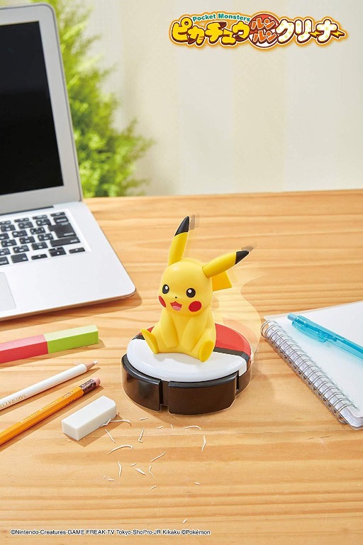 Pikachu Desk Vacuum Cleaner Robot, Hobbies & Toys, Toys & Games on ...