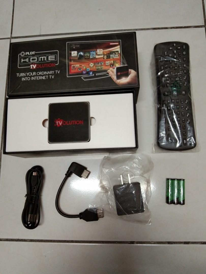 PLDT Home TVolution android tv box, TV & Home Appliances, TV ...