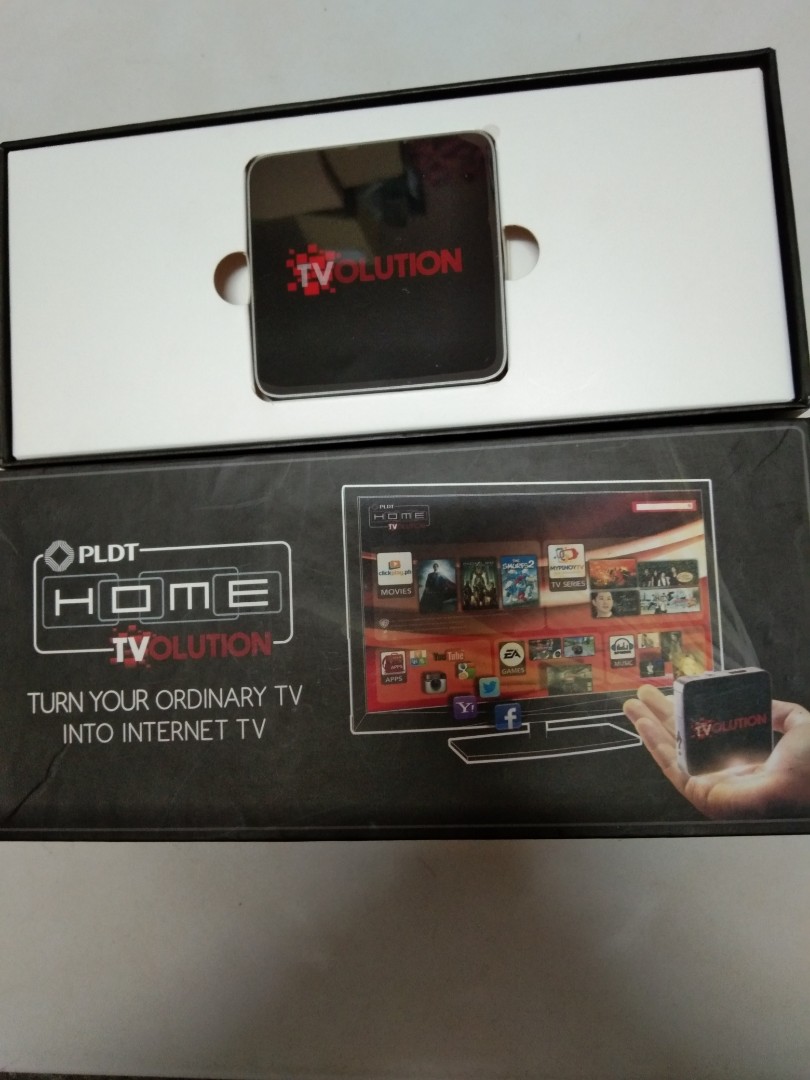 PLDT Home TVolution android tv box, TV & Home Appliances, TV ...