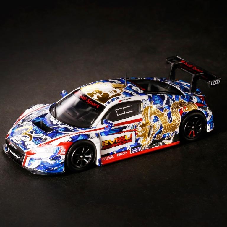 Poprace Audi R8 LMS Macau Grand Prix 2020 EVISU Marchy Lee 1/64 pop ...