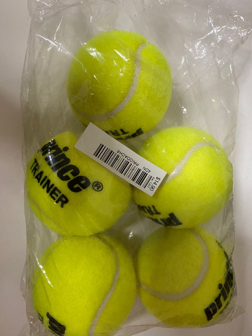 Prince Trainer Tennis Ball, Sports Equipment, Sports & Games, Racket ...