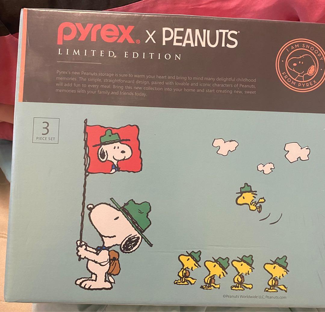 pyrex x peanuts tupperware set, Home Appliances, Kitchenware on Carousell