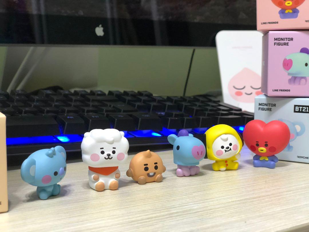 Royche x BT21 baby版 聯名電腦螢幕公仔, 電腦＆科技, 電腦周邊及配件, 電子屏幕 - Carousell