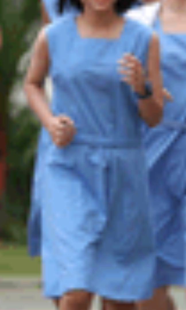 SCGS Uniform Pinafore, Women's Fashion, Bottoms, Skirts on Carousell