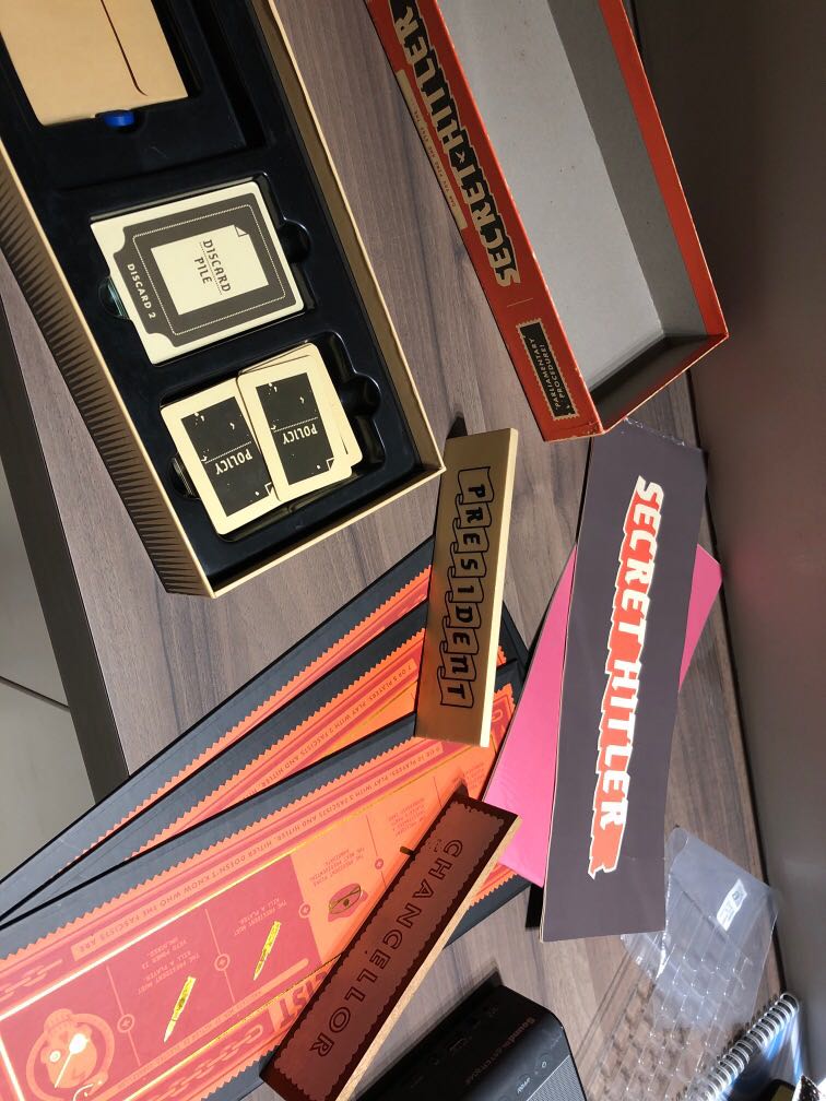 Secret Hitler Original Kickstarter card game board game cardgame ...