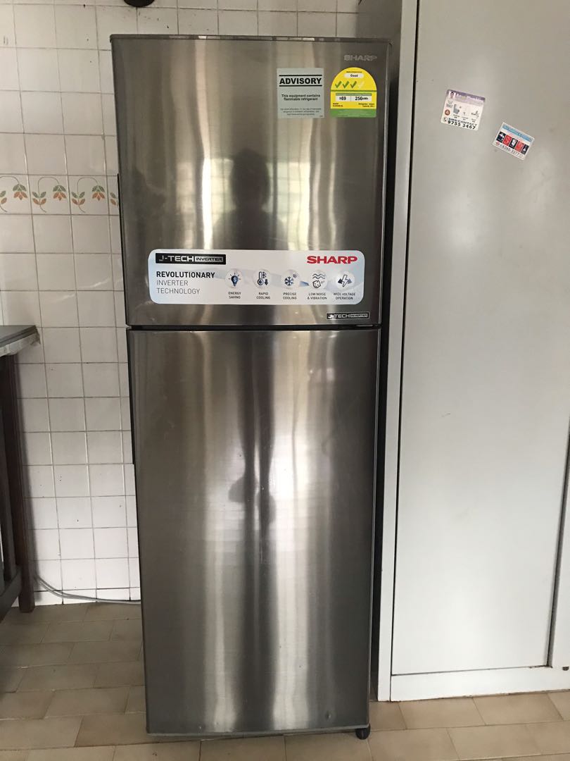 Sharp refrigerator SJ RX30ESL, TV & Home Appliances, Kitchen Appliances ...