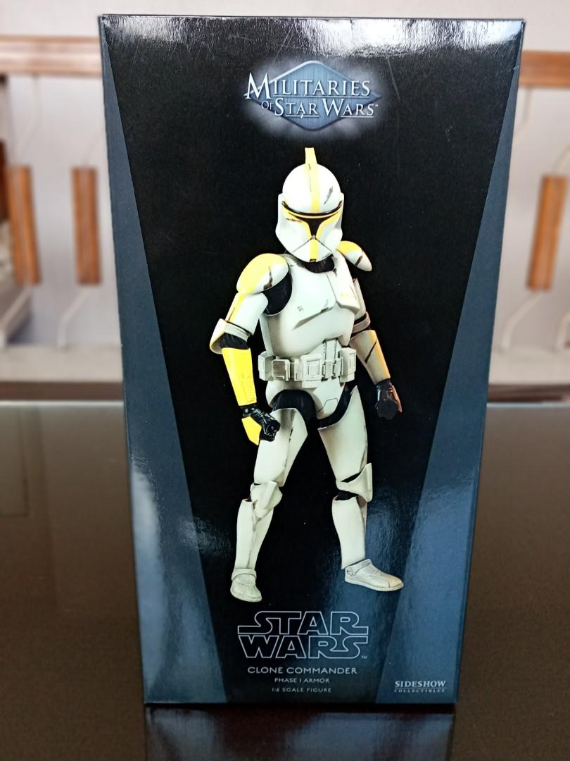 Sideshow Star Wars Clone Commander Phase 1 Armor, Hobbies & Toys, Toys ...
