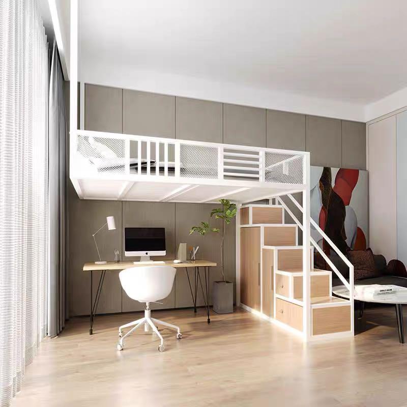 Steel Legless Ceiling Mounted Loft Bed System, Furniture & Home Living ...