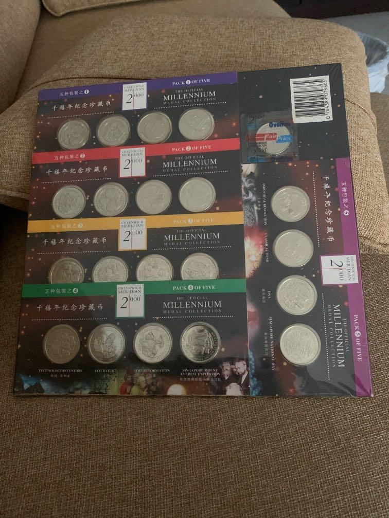 The Official Millennium Medal Collection, Hobbies & Toys, Memorabilia ...