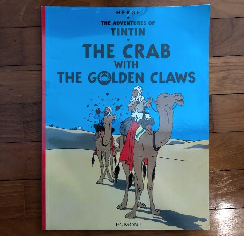 TINTIN - The Crab with the Golden Claws - The Adventures of Tintin ...