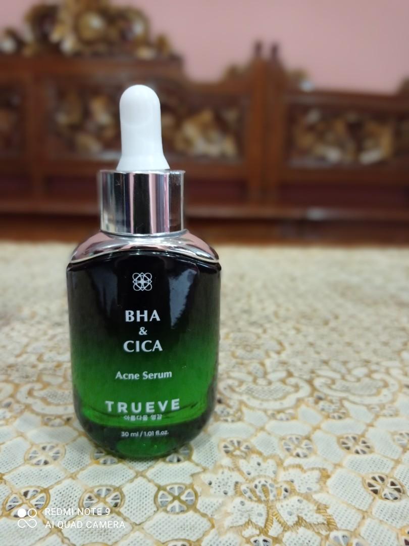 Trueve serum bha cica, baru sekali pemakaian, karna di aku ga cocok ...