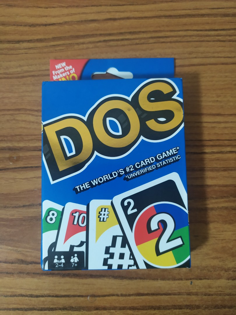 UNO DOS Card Game, Hobbies & Toys, Toys & Games on Carousell