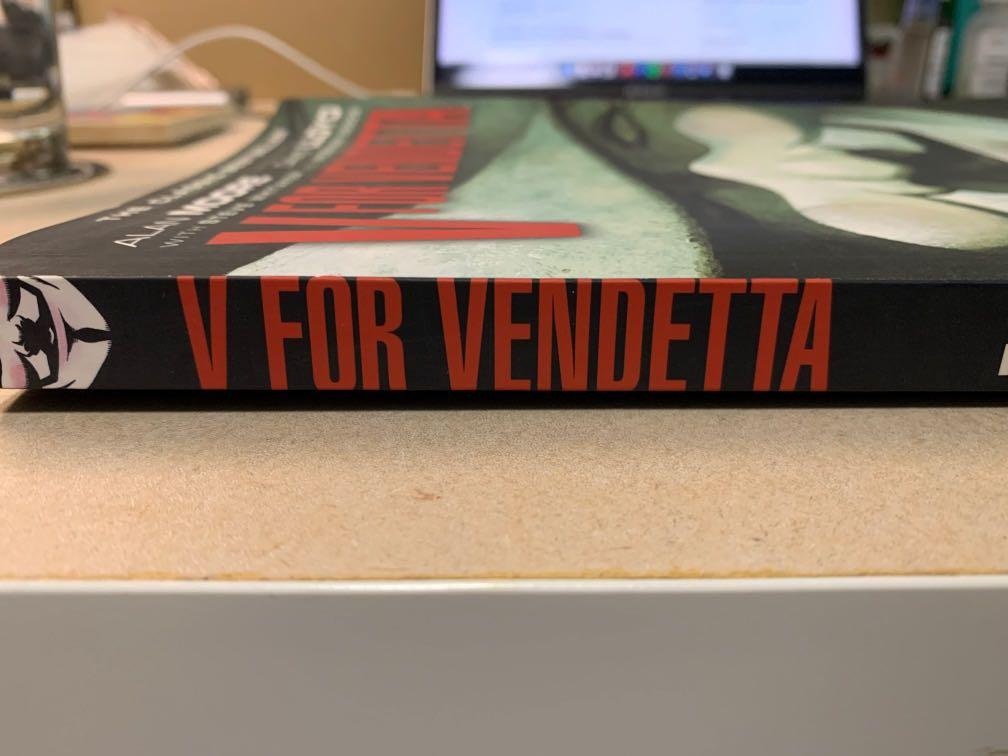 V for Vendetta - by Alan Moore and David Lloyd, Hobbies & Toys, Books ...