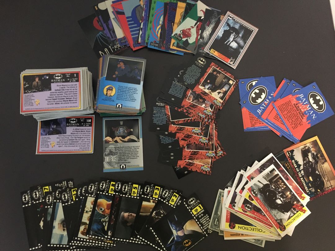 Vintage Batman trading and Playing Cards, Hobbies & Toys, Toys & Games ...