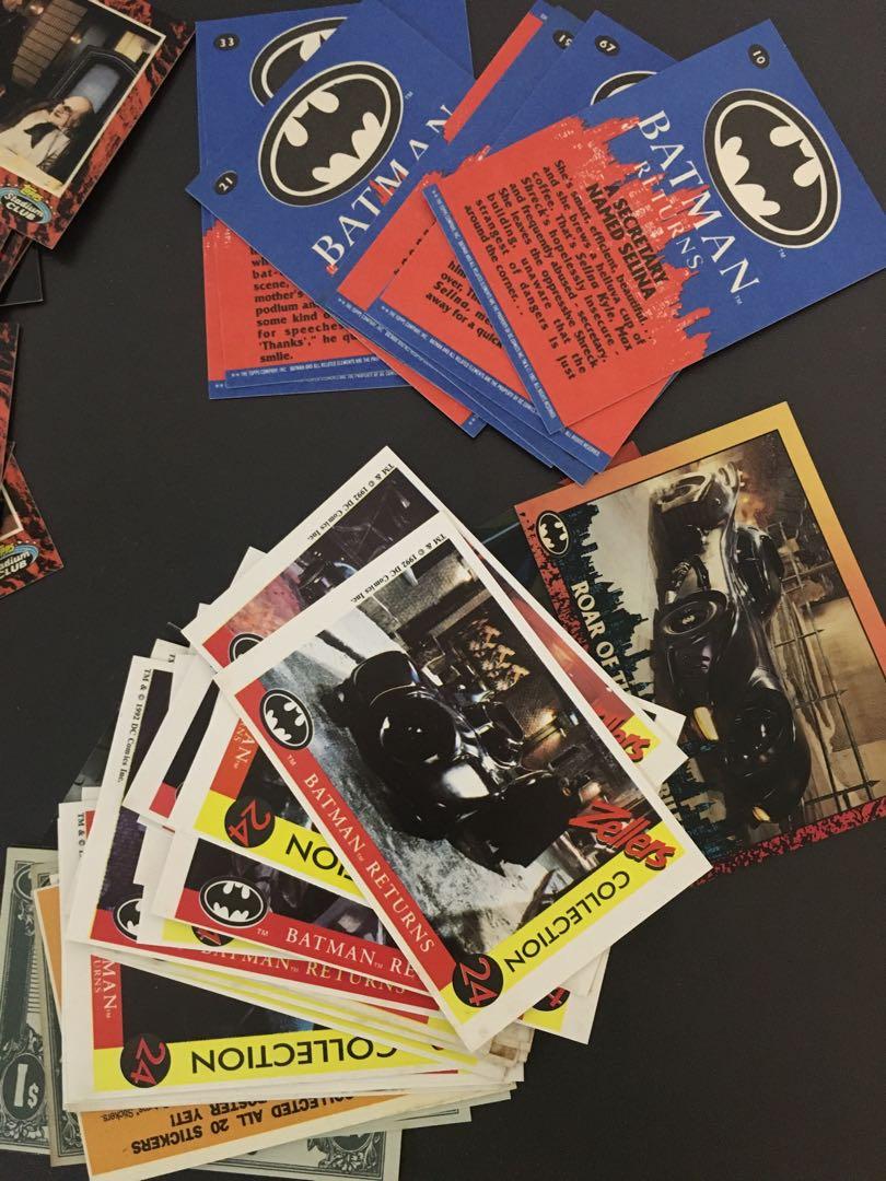 Vintage Batman trading and Playing Cards, Hobbies & Toys, Toys & Games ...