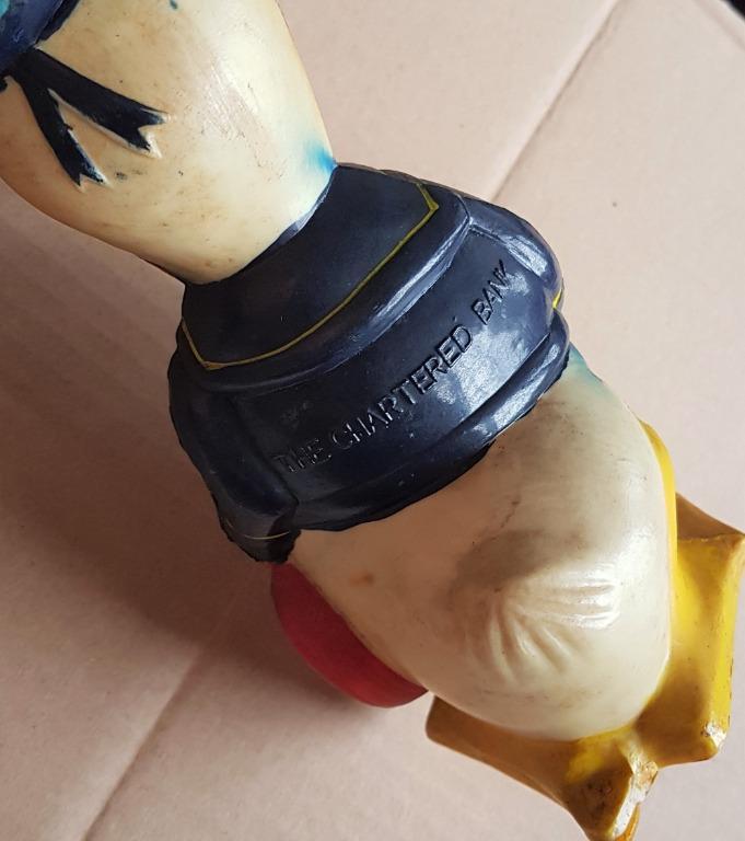 Vintage Standard Chartered Bank Designer Coin Bank, Donald Duck, The ...