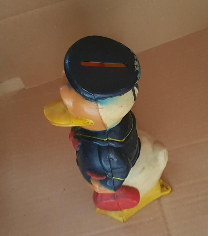 Vintage Standard Chartered Bank Designer Coin Bank, Donald Duck, The ...