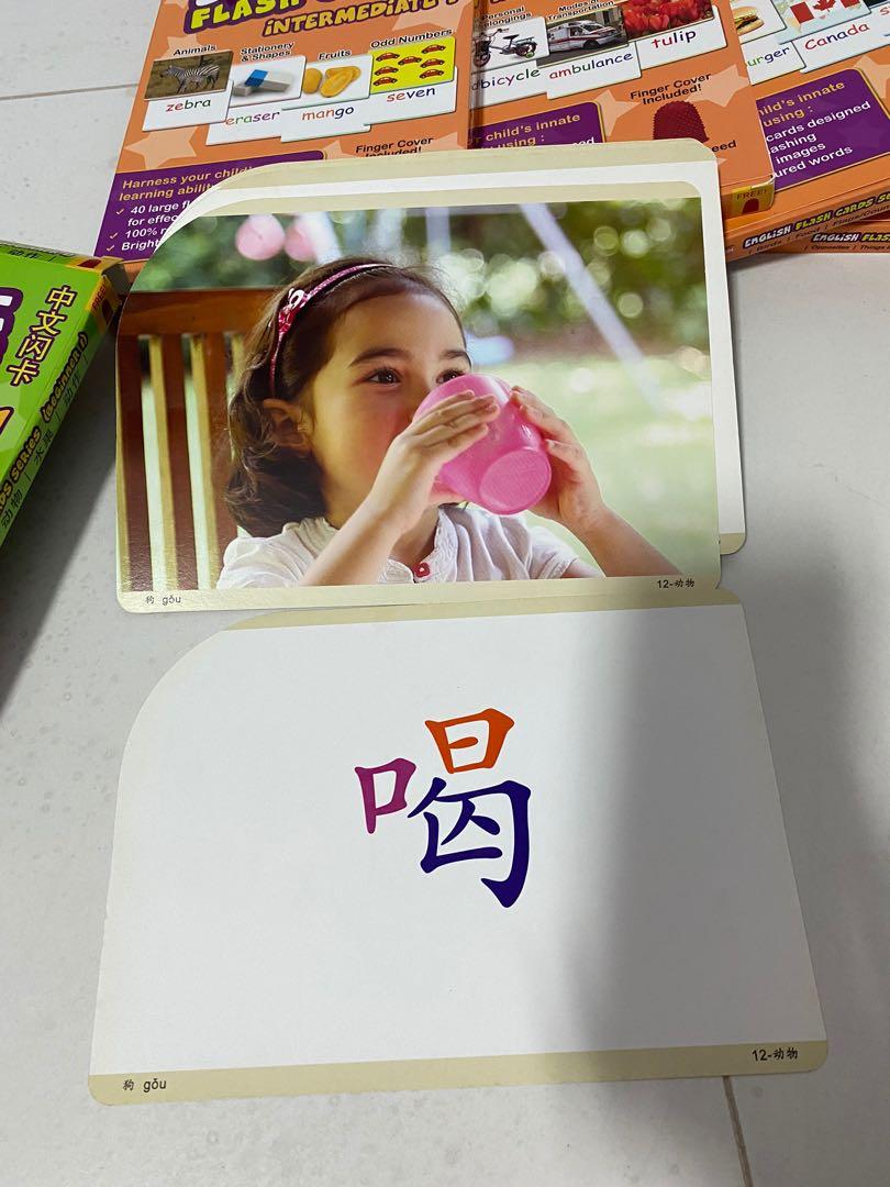 WINK to LEARN English & Chinese Flash Cards (Tensai Shichida / Heguru ...