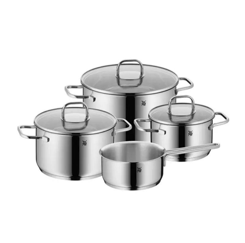 WMF Diadem Plus 4-pieces Cookware Set, Furniture & Home Living ...