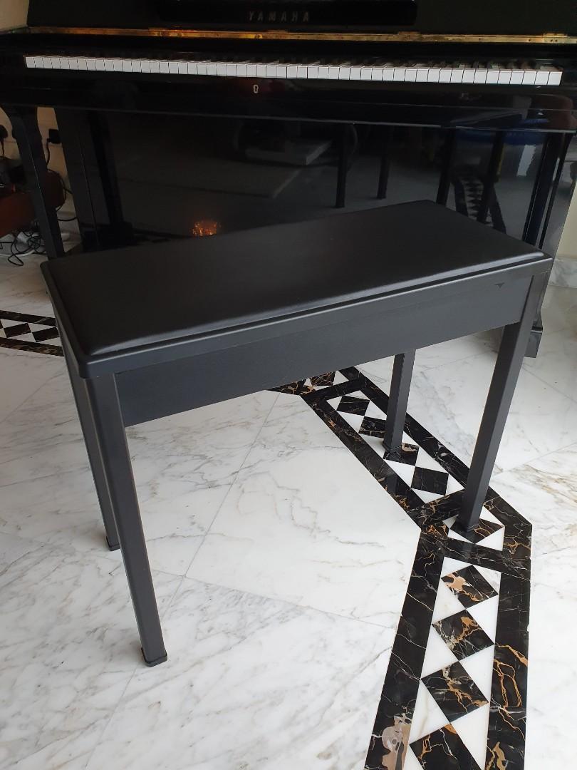 Yamaha Bench, Organ, Black, Music & Media, Music Accessories on Carousell