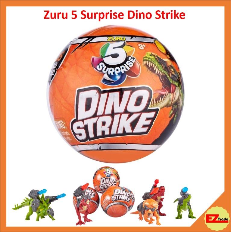 Zuru 5 Surprise Dino Strike Mystery Capsule Collectible Toy Series 1 ...