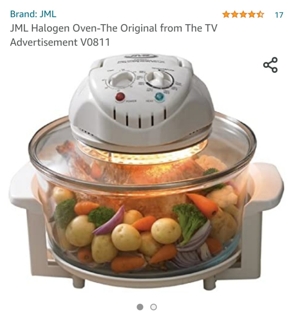 JML Halogen oven 光波爐, 家庭電器, 廚房電器, 焗爐及多士爐 - Carousell