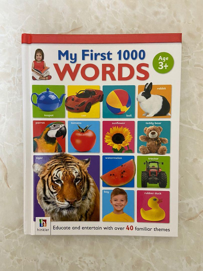 全新 幼兒英文圖書 My First 1000 Words Hinkler Books 澳洲直送🇦🇺 , 興趣及遊戲, 書本 & 文具, 兒童 ...