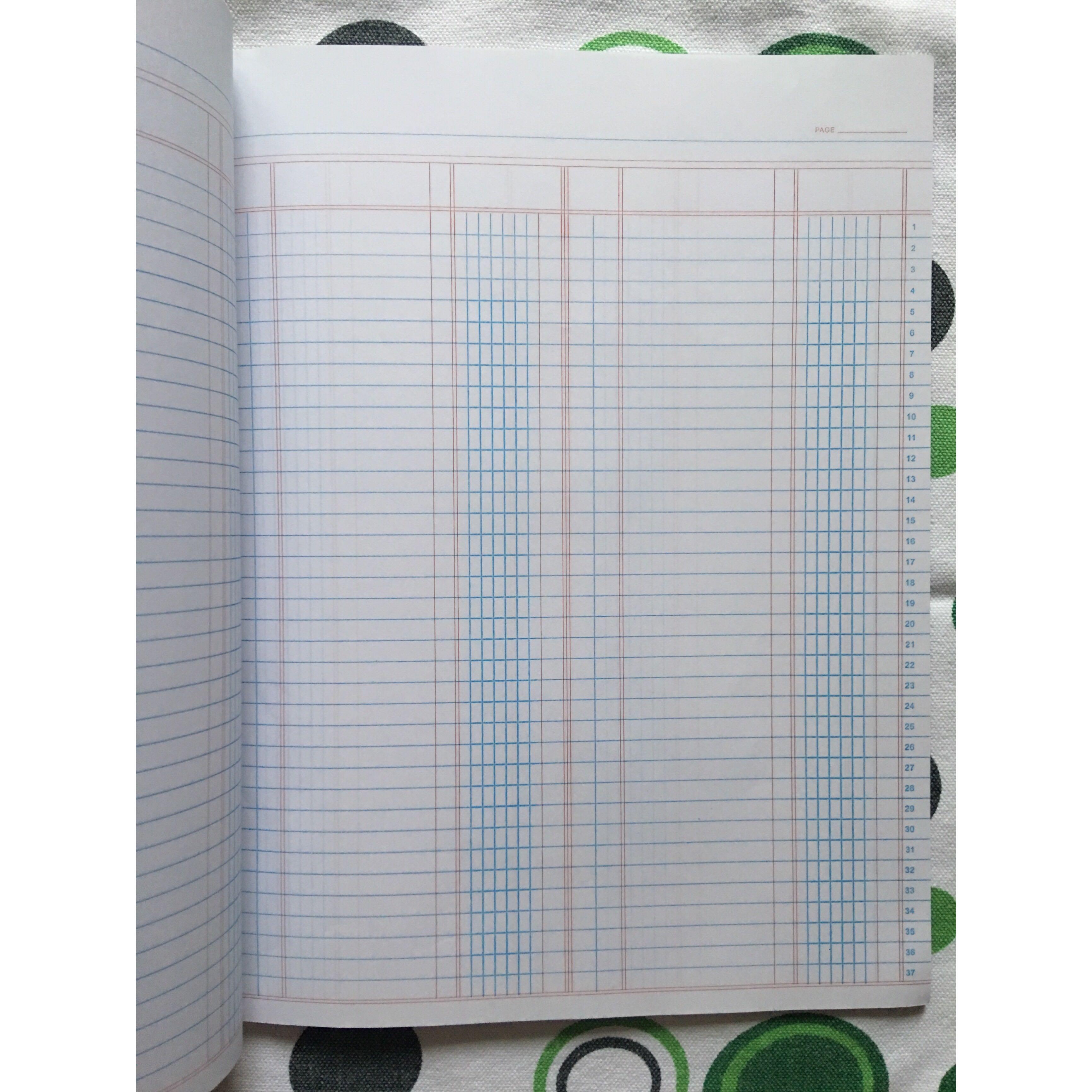 Ledger Valiant Accounting Columnar Notebook Kraft Cover Hobbies ledger-valiant-accounting-columnar-notebook-kraft-cover-hobbies