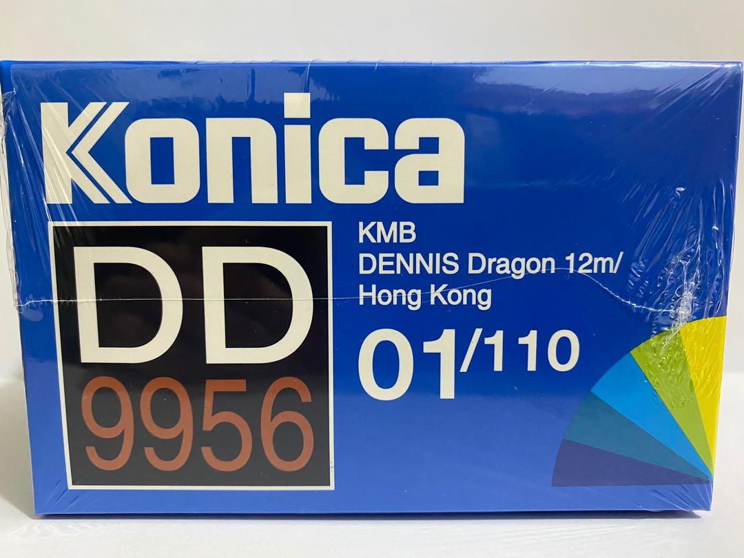 絕版 Tiny KMB Dennis Dragon 12m Konica 3N 1A 微影 展會限定 九巴 柯尼卡 車仔 (未開封), 興趣及 ...