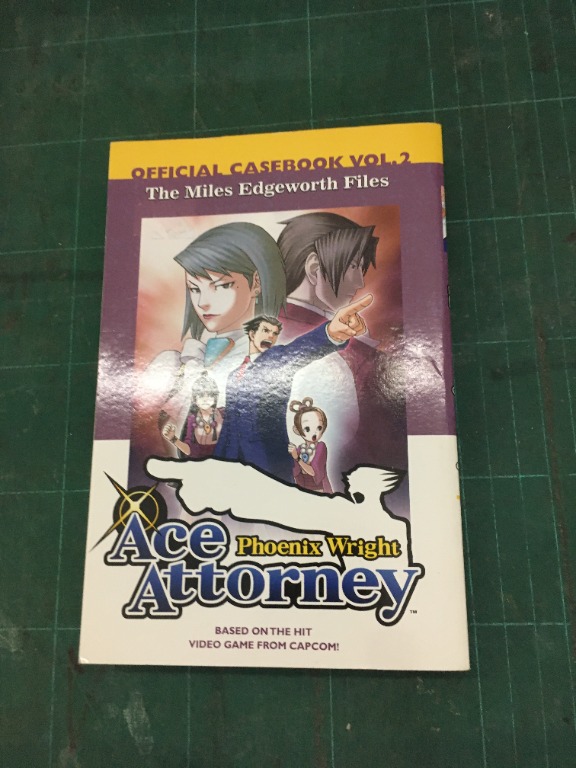 Ace Attorney - Official Casebook Vol2, Hobbies & Toys, Books ...