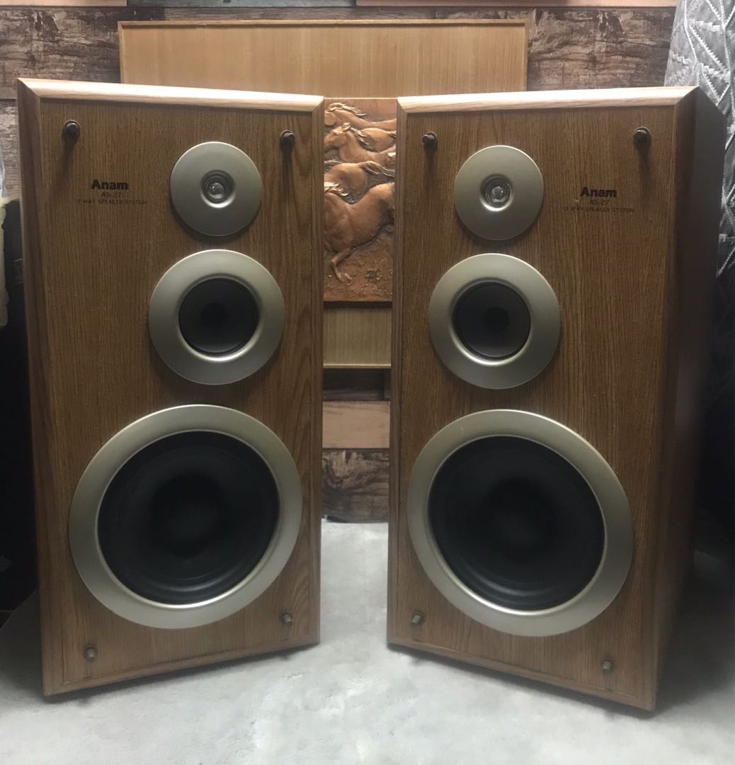 ANAM AS-27 3 Way Speaker 60-120W, Audio, Soundbars, Speakers ...