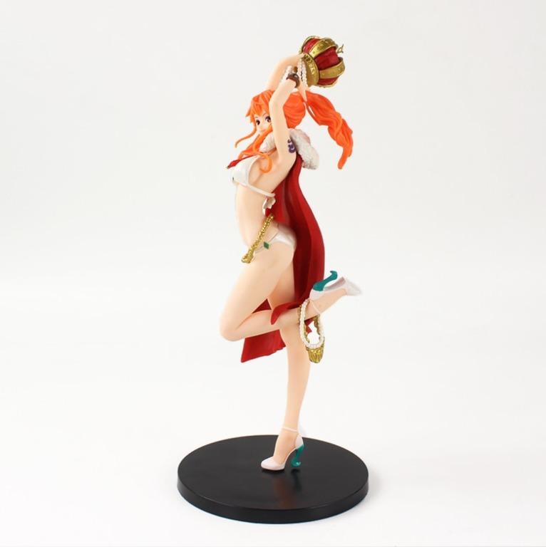 Anime One Piece Flag Diamond Ship Crown Nami Standing Ver. PVC Action ...