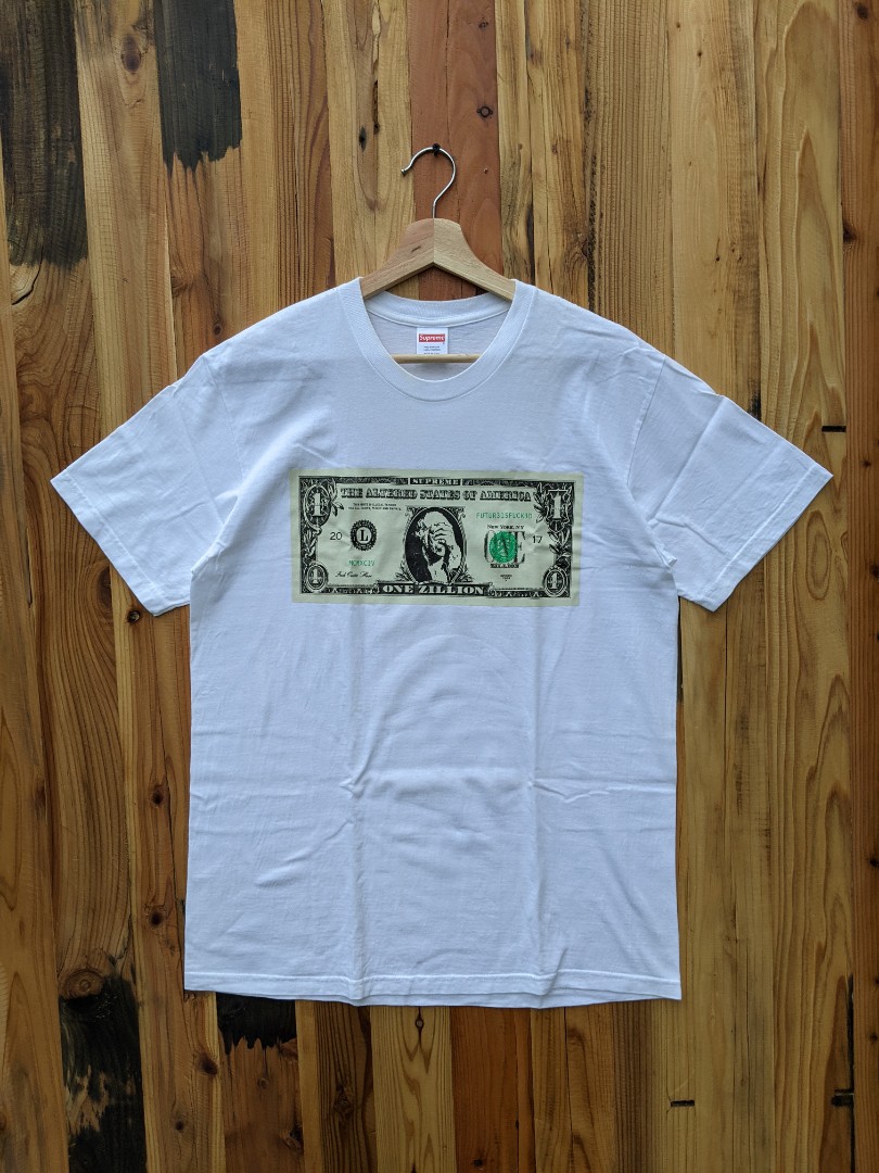 AUTHENTIC SUPREME 1 ZILLION T-SHIRT, Men's Fashion, Tops & Sets ...