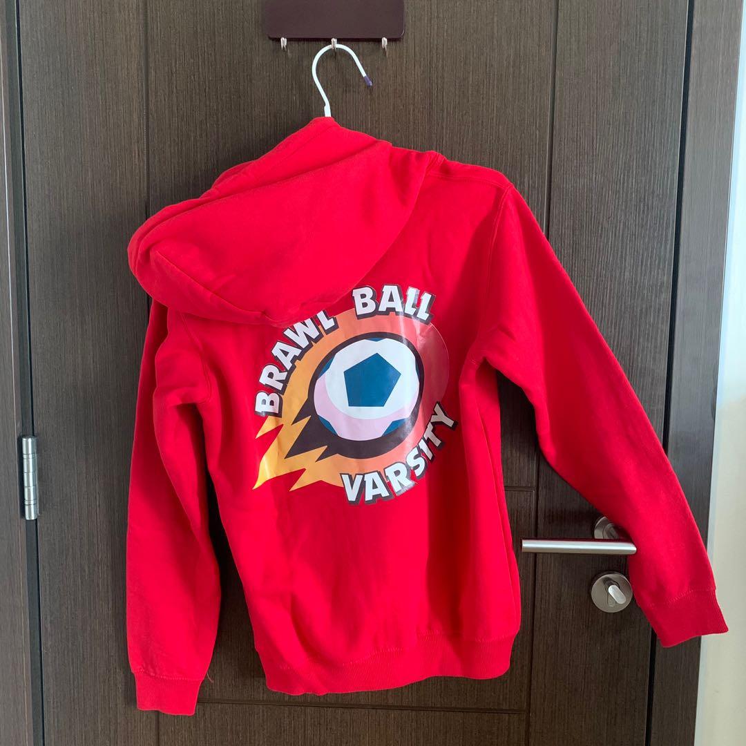 Brawl Stars Inspired Red Hoodie Jacket, Men's Fashion, Coats, Jackets ...