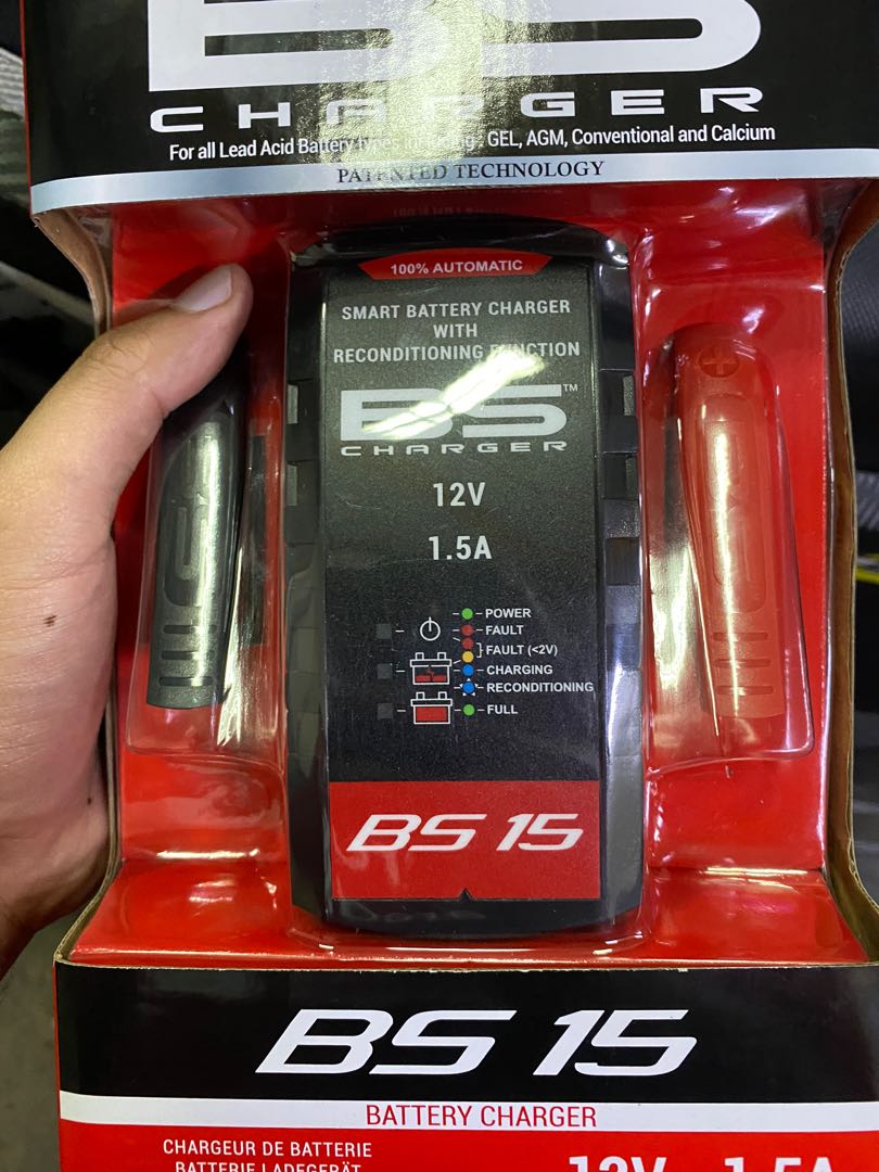 BS 15 Smart Battery Charger, Car Accessories, Accessories on Carousell