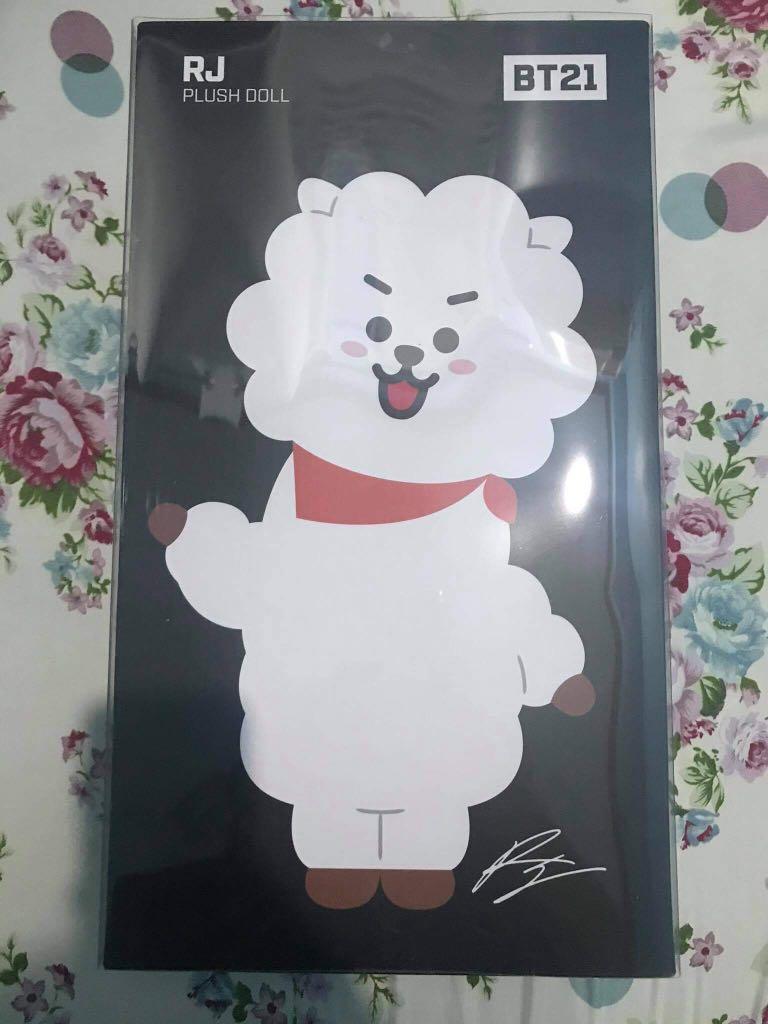 BT21 RJ Standing Doll (Medium), Hobbies & Toys, Memorabilia ...