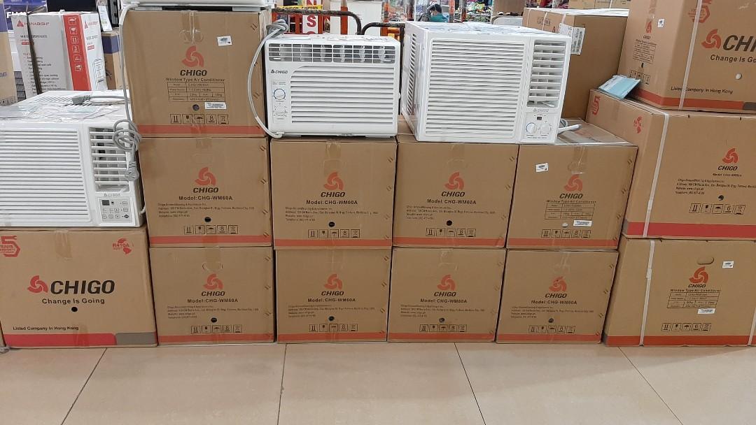 Chigo Window Type Aircon, TV & Home Appliances, Air Conditioning and ...