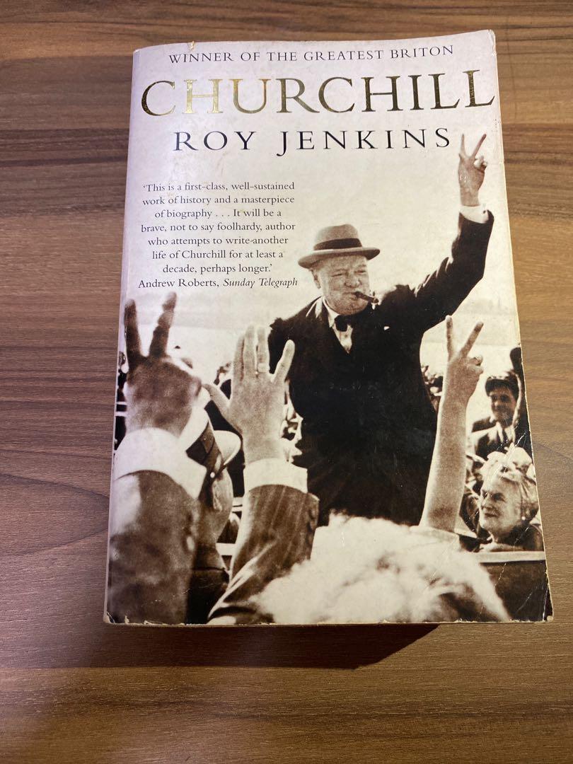 Churchill biography written by Roy Jenkins, Hobbies & Toys, Books ...