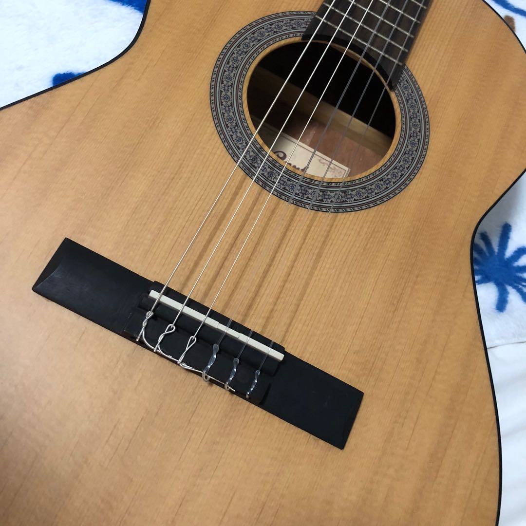 Cort 3/4 Classical Guitar, Hobbies & Toys, Music & Media, Musical ...