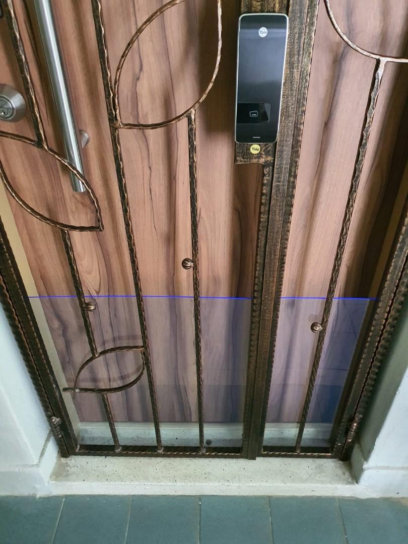 Customised Acrylic Panel For Gate (Bottom) Site Visit/Measurement ...