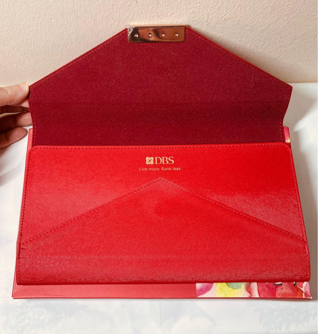 DBS. Red Packets + Pouch. ang pao. ang bao. hong bao. hong pao ...